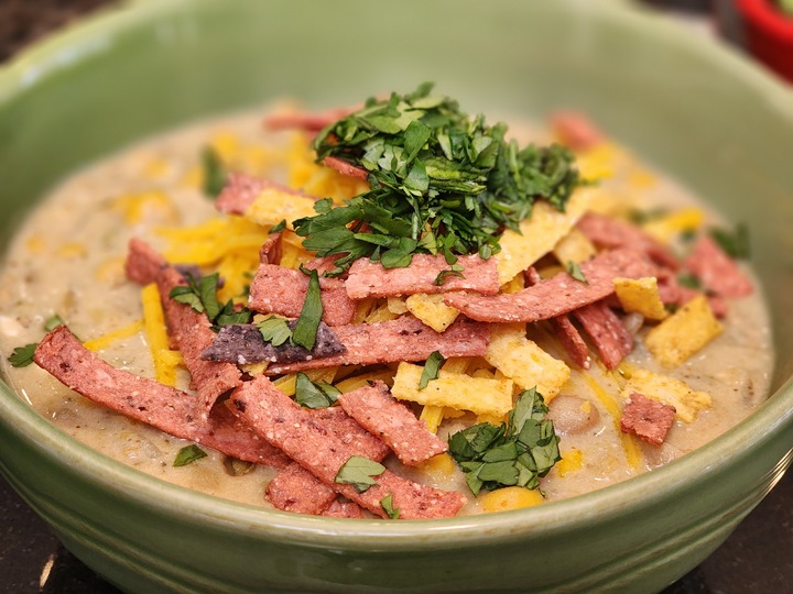 Joey D's Kitchen - Vegan White Chik’n Chili | PBS Michiana - WNIT