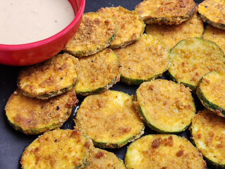 Joey D's Kitchen - Crispy Zucchini Chips with Garlic Tahini Dip | PBS ...